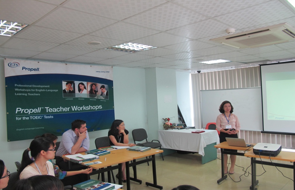 Thông báo khai giảng khóa tập huấn Giáo viên TOEIC quý III năm 2015