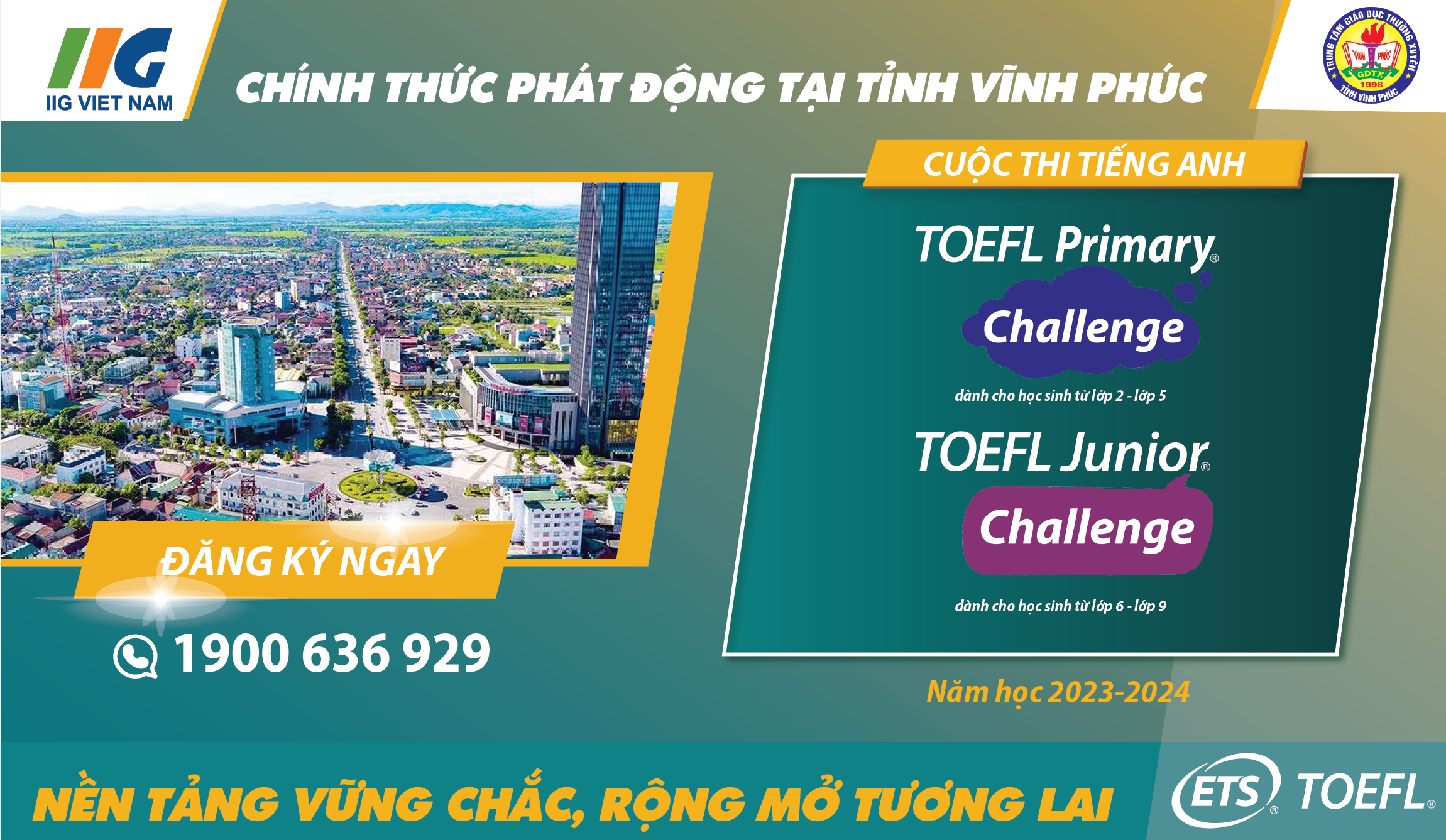 Mùa giải mới TOEFL Primary Challenge và TOEFL Junior Challenge năm học ...