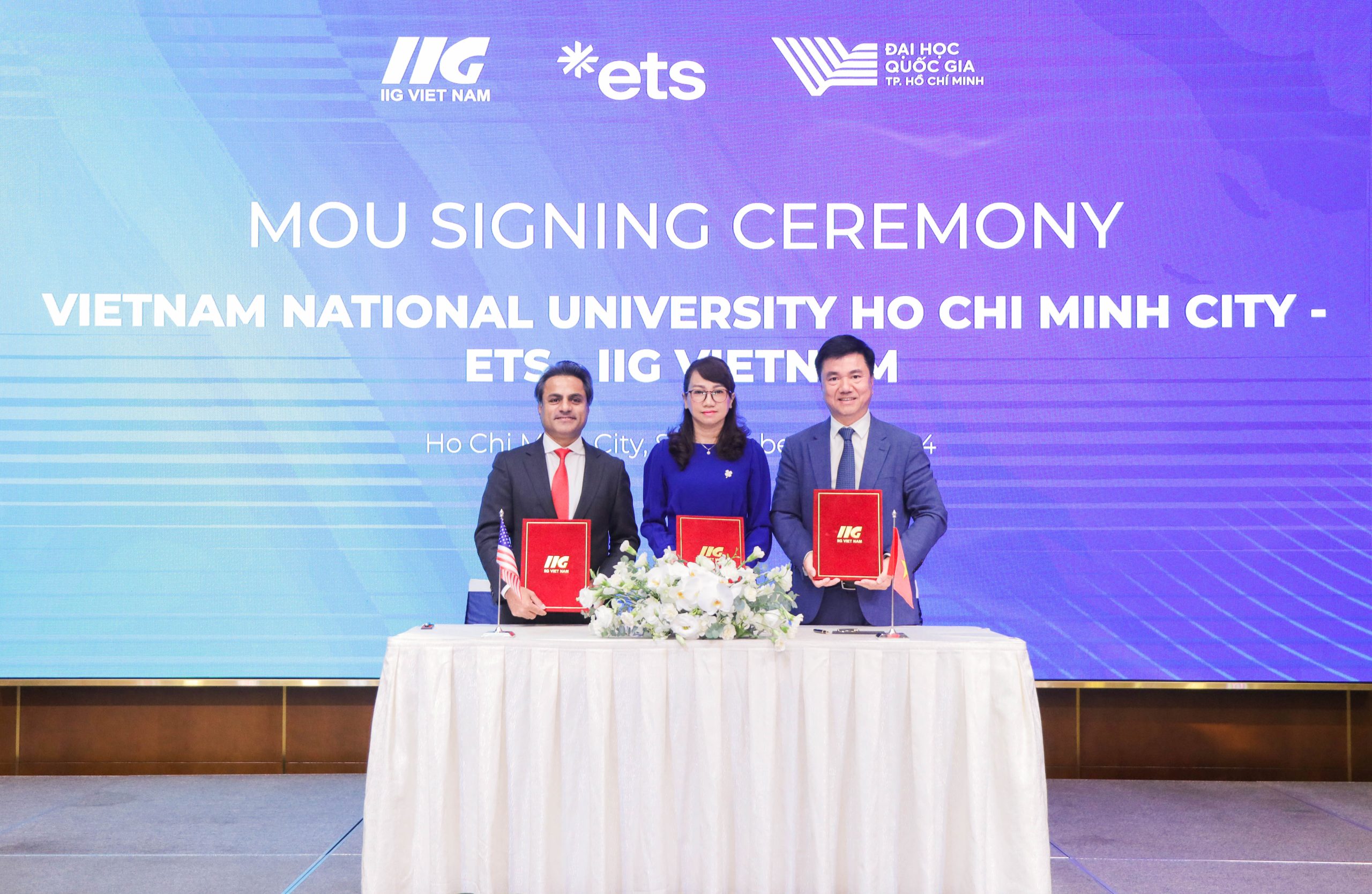 Đại Học Quốc Gia Tp.HCM hợp tác cùng ETS và IIG Việt Nam nâng cao chất ...